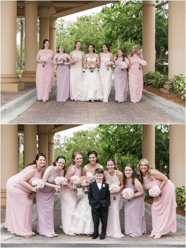 Classic Pink and Blush Wedding Jessica and Josh
